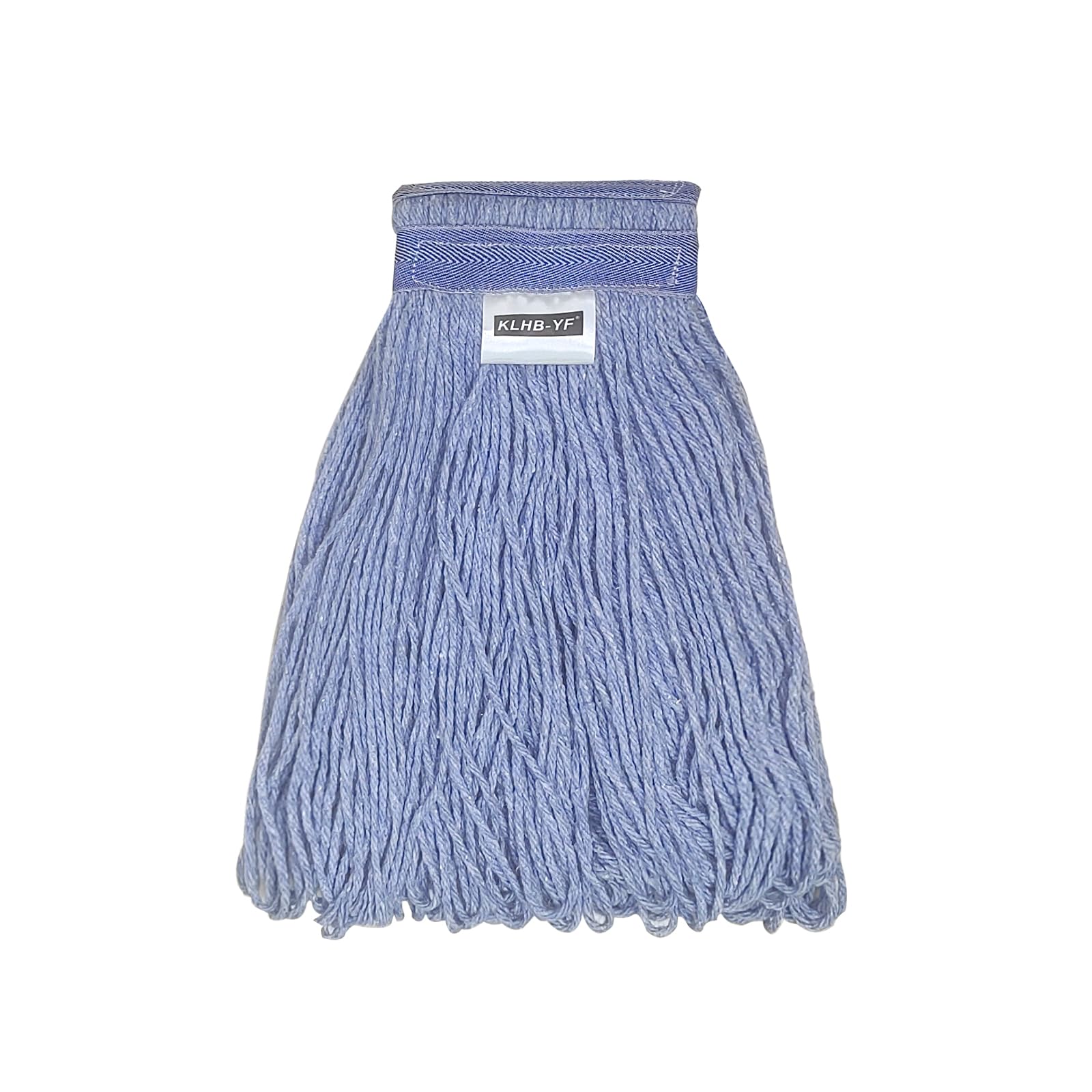 Mop Head Replacement,Mop Heads Commercial,Cleaning Mop Heavy Duty Cotton Looped End String,Wet Industrial Cleaning Mop Head Refill,Reusable Washable Mops for Floor Cleaning Machine Washable(blue4)