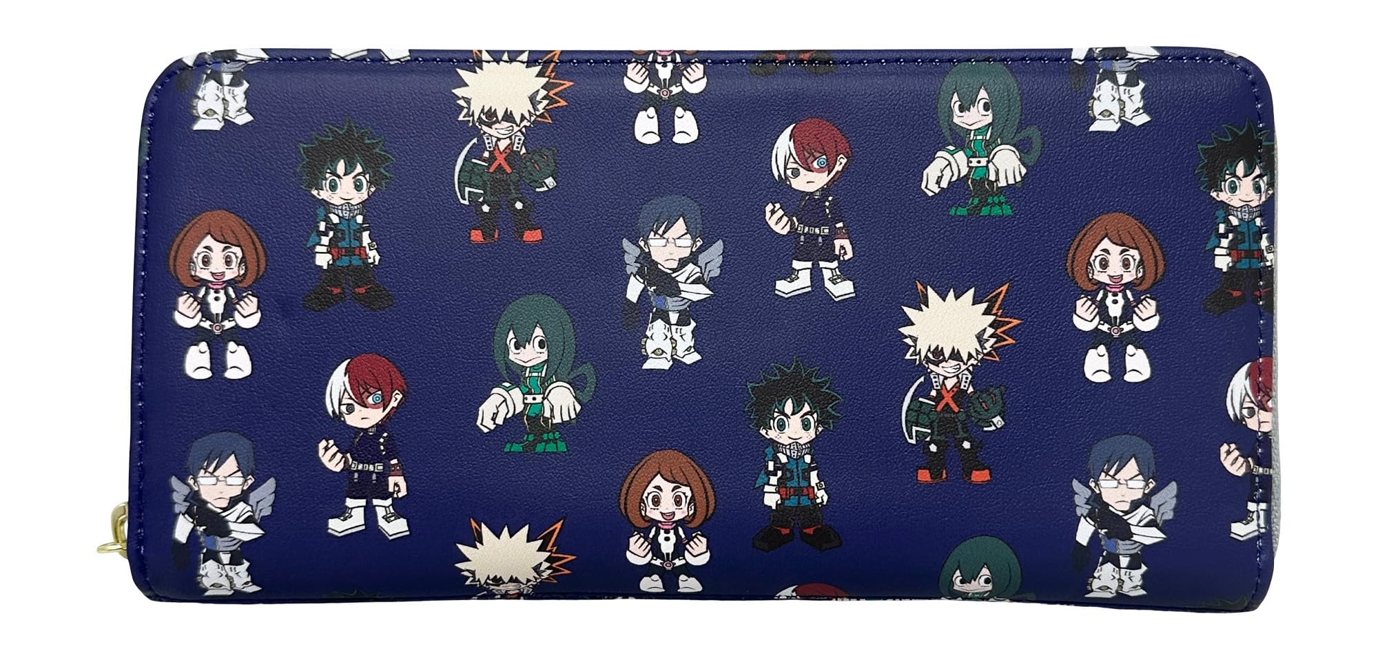 Loungefly My Hero Academia Allover Print MHA Zip Around Wallet