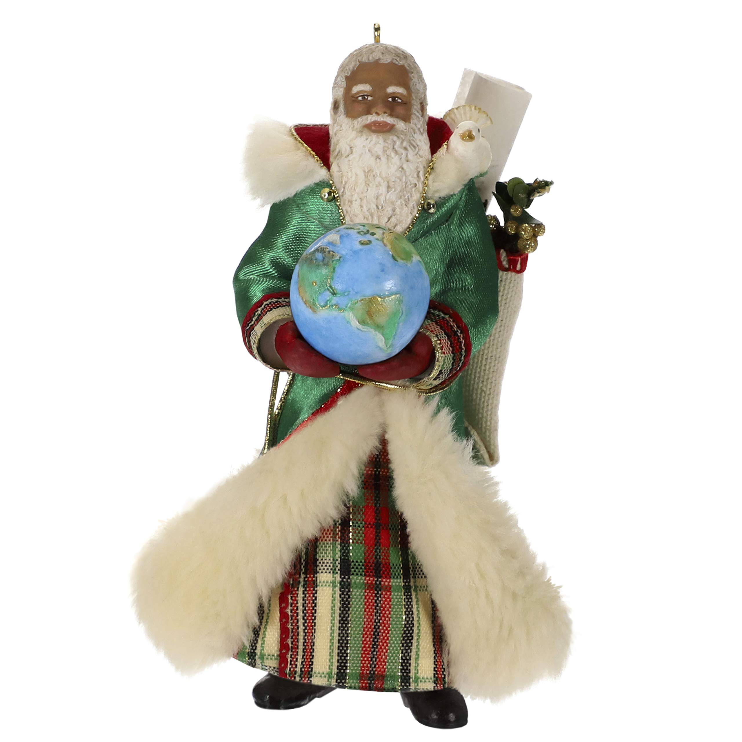 Hallmark Keepsake Ornament 2019 Year Dated AfricanvAmerican Father Christmas, Model:2299QSM7799