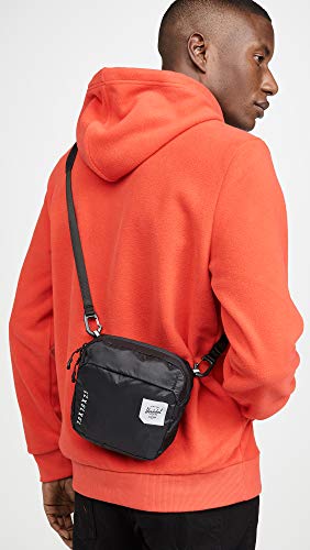 Herschel Supply Co. Men's Ultralight Crossbody Bag, Black, One Size