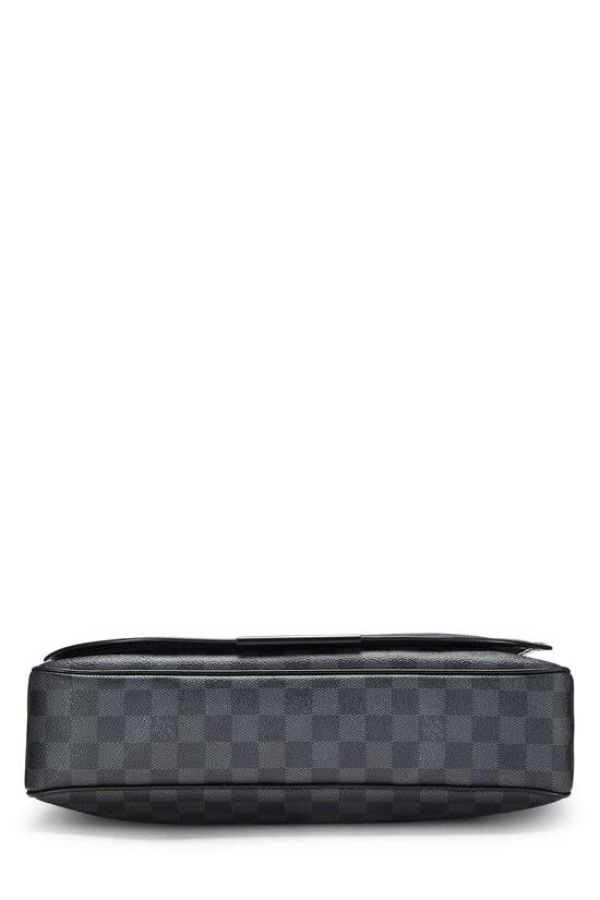 Louis Vuitton, Pre-Loved Damier Graphite Daniel MM, Black