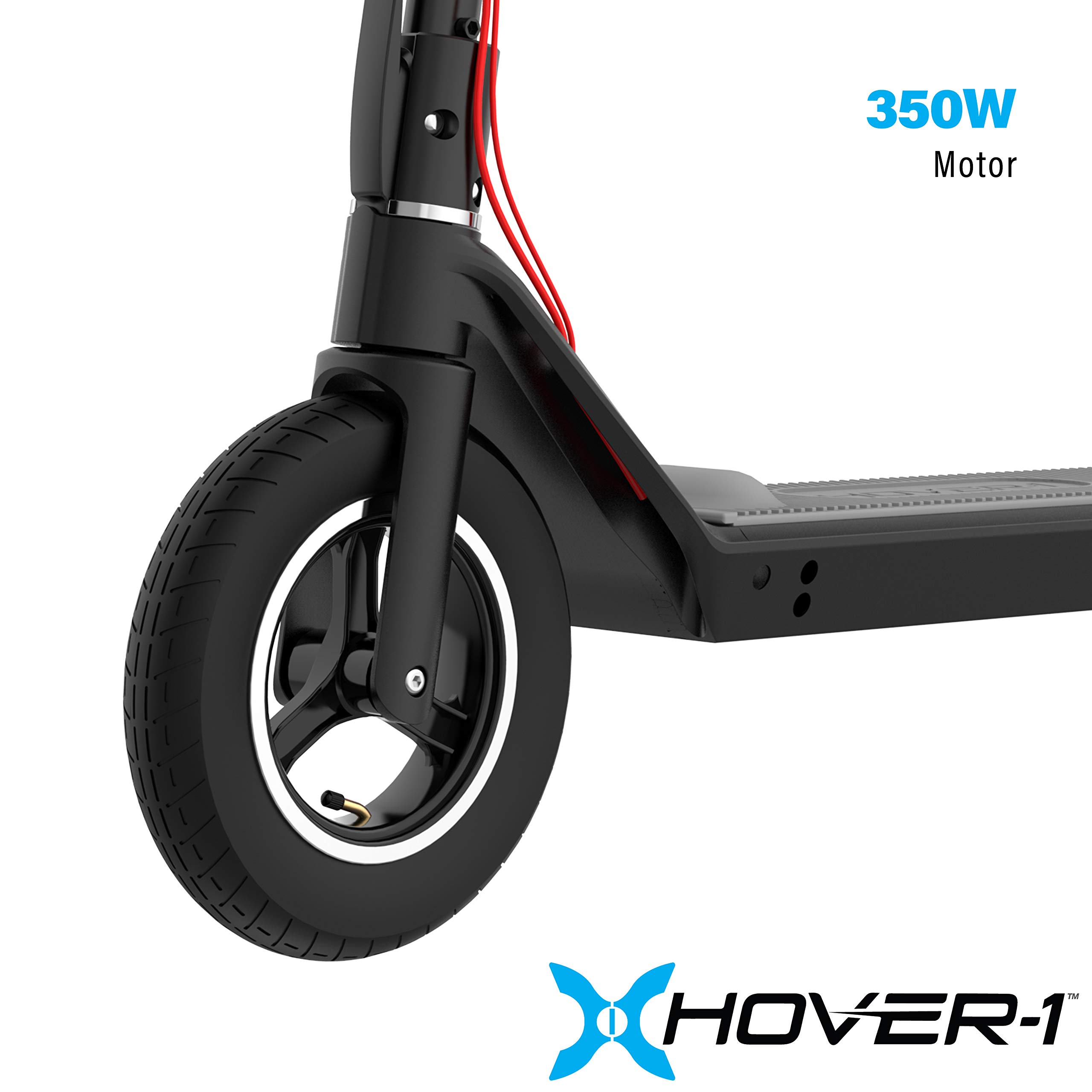 Hover-1 Engine Electric Scooter | 21.7MPH, 5HR Charge, 11 Mile Range, Battery Life Indicator, High Grip Tires, 220LB Max Weight, Cert. & Tested - Safe for Teens & Adults