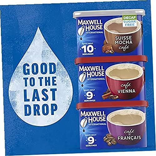 International Decaf Suisse Mocha Café Beverage Mix (4 oz Canisters, Pack of 8) 1
