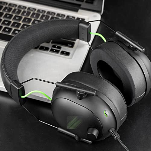 SOULWIT Cooling-Gel Earpads Replacement for Razer BlackShark V2/BlackShark V2 Pro Gaming Headset (Do Not fit New Blackshark V2 Pro, 2023 Edition), Ear Pads Cushions with Noise Isolation Foam