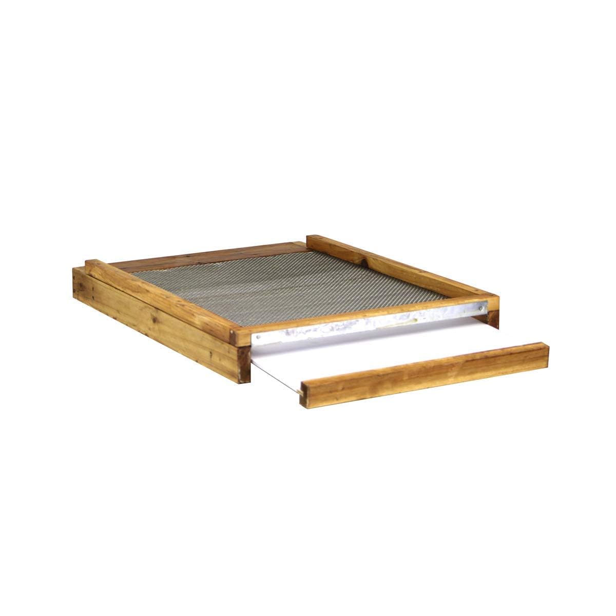 Hoover Hives 10 Frame Langstroth Beehive Parts Kit Dipped in 100% Beeswax includes Telescoping Top Cover, Oval Bee Escape, Inner Cover, Screened Bottom Board, Entrance Reducer& Queen Excluder