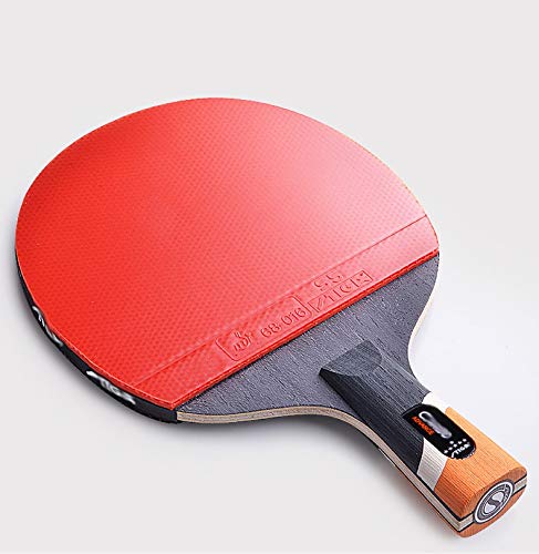 Hewen-Ping Pong Set Professional Pingpong Racket Table Tennis Bat Ping Pong Bat Set with 2 Rackets, 11 Balls and 1 Racket Bag Table Tennis Bat (Size : Short)