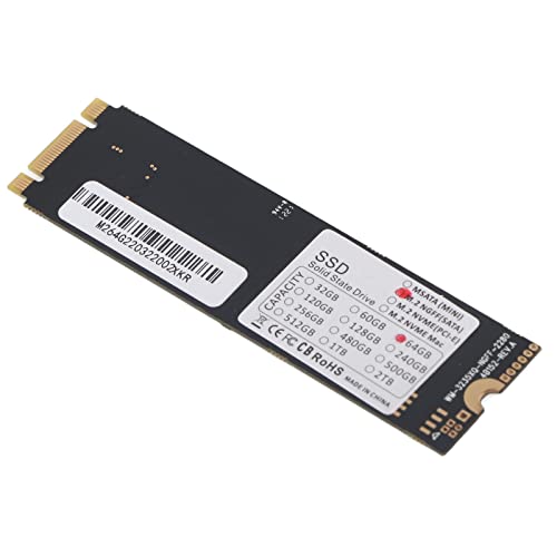M.2 SSD, Thin NGFF SSD Universal Anti Drop for PC for Laptop for Tablet(#1)