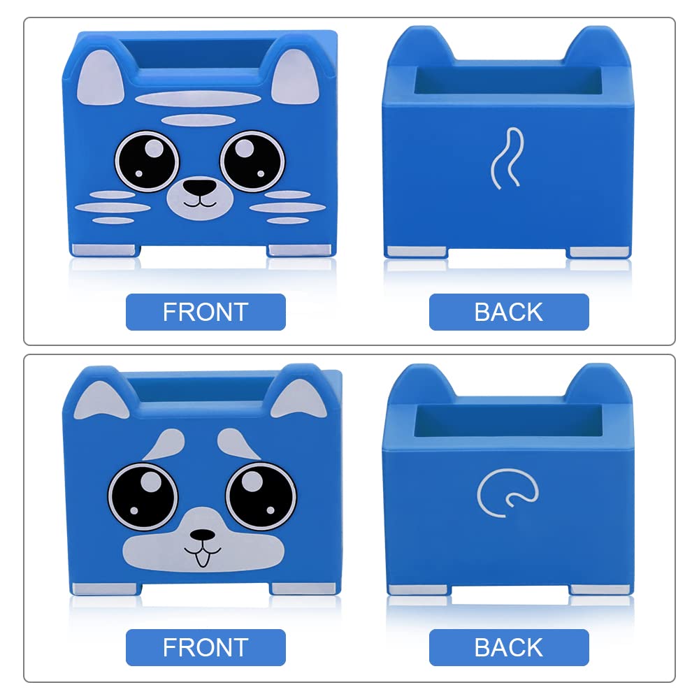 Morlike Silicone Booster Belt Belt Buckle Holder (Animal-BLUE2)