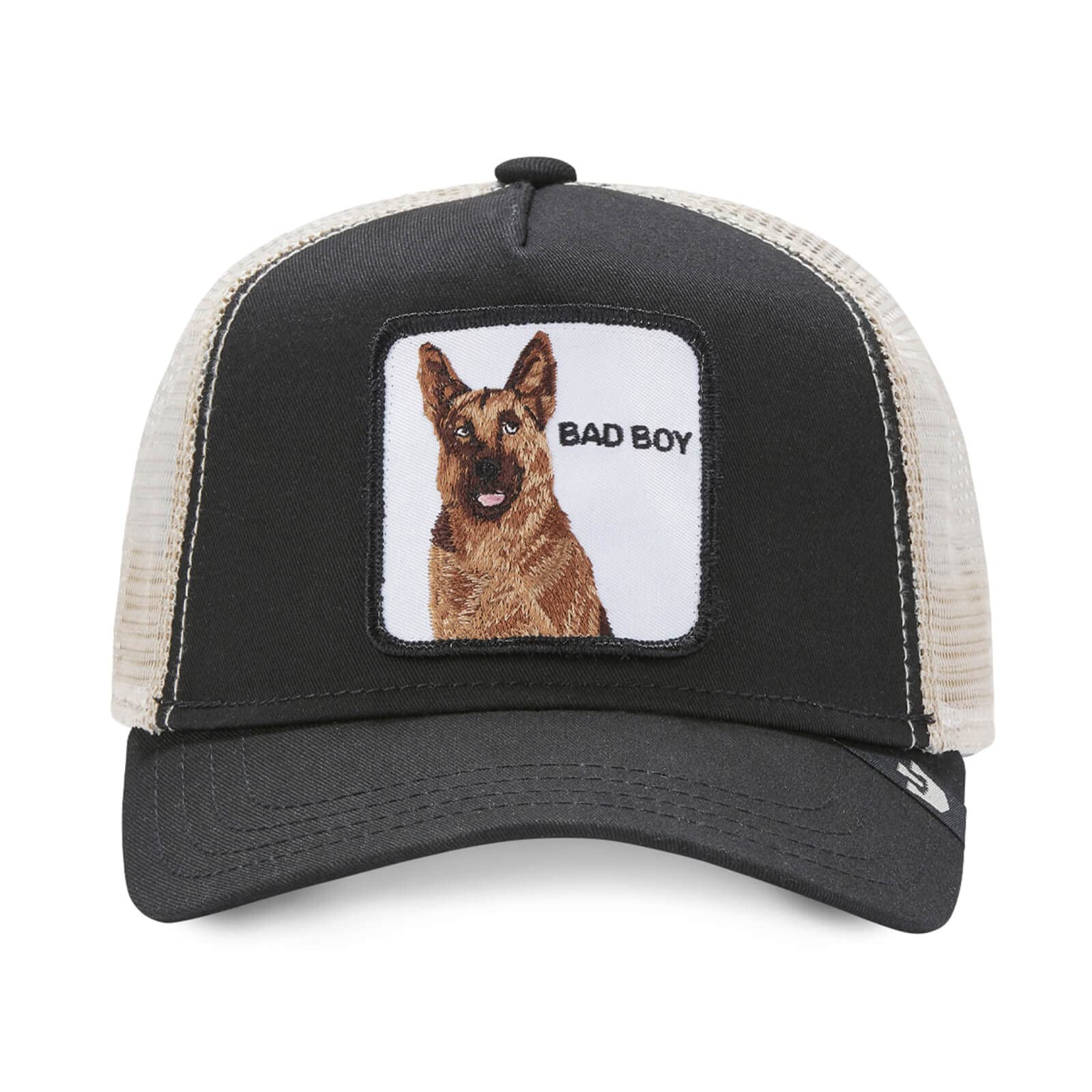 Goorin Brothers Animal Farm Snap Back Trucker Hat Black Bouncer One Size