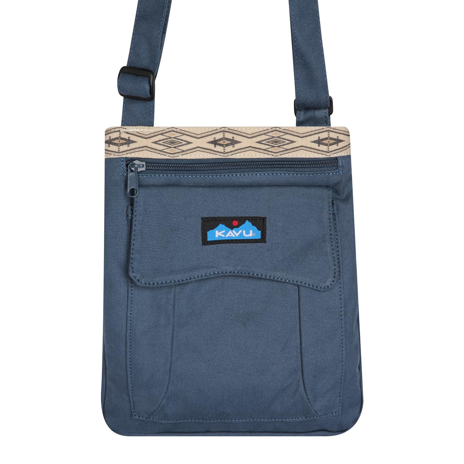 KAVU Keeper Semi Padded Sling Canvas Crossbody Bag-Grandpas Sweater