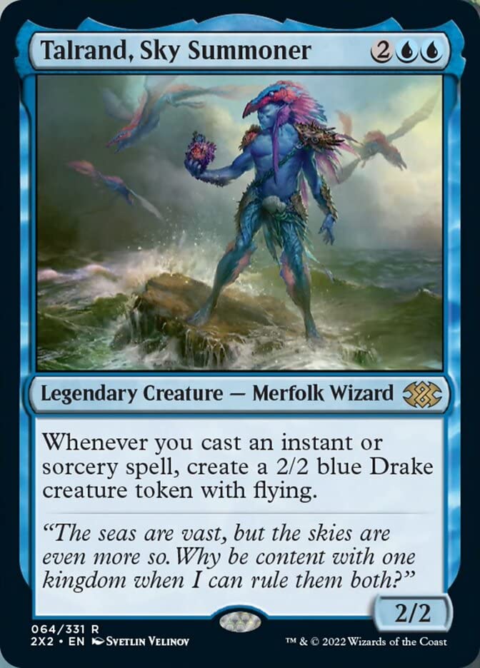 Magic: the Gathering - Talrand, Sky Summoner (064) - Double Masters 2022