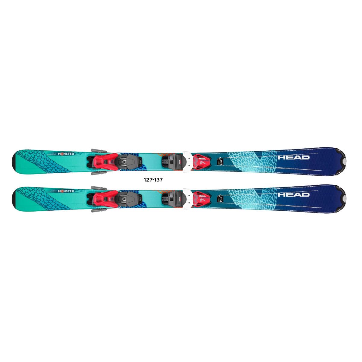 HEAD Junior Monster Easy JRS + JRS 7.5 GW CA BR.78[H] s.rd, Size: 147