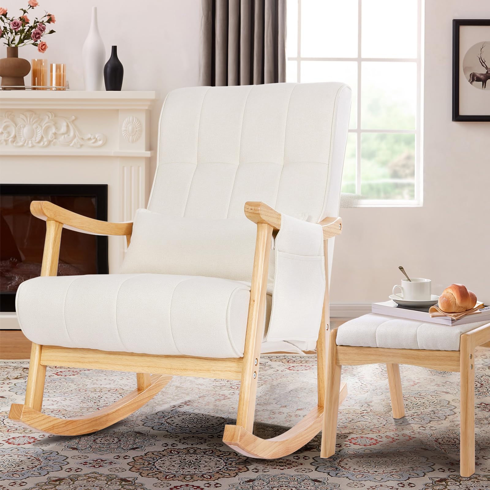 NOBLEMOOD Nursery Rocking Chair