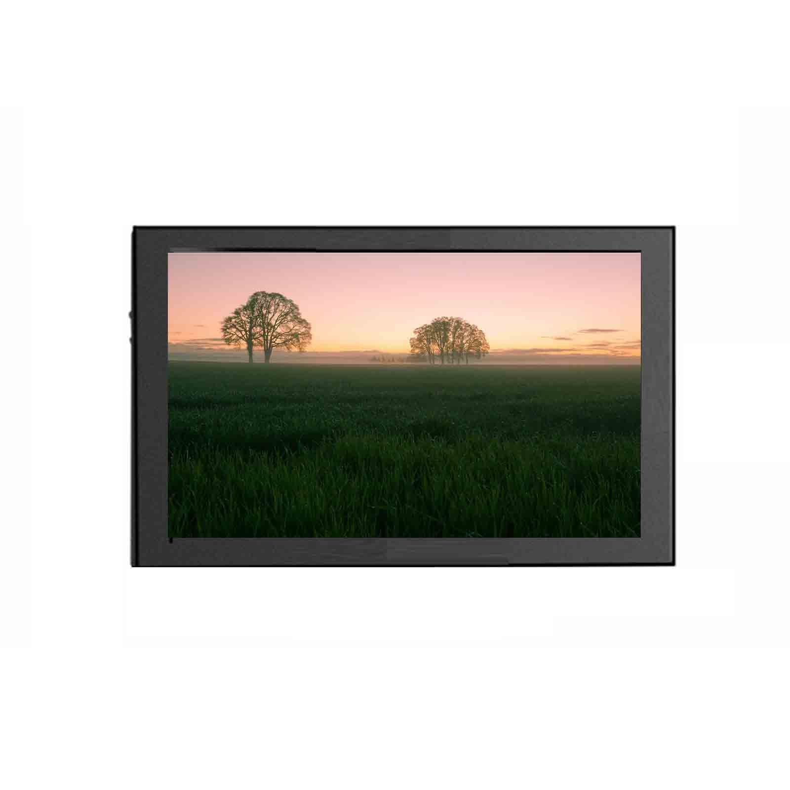 Portable 10.1 -inch 1280x800IPS Display Industrial Touch Display Metal Material Body Thin and Fine -Precision Metal Shell Piano Paint