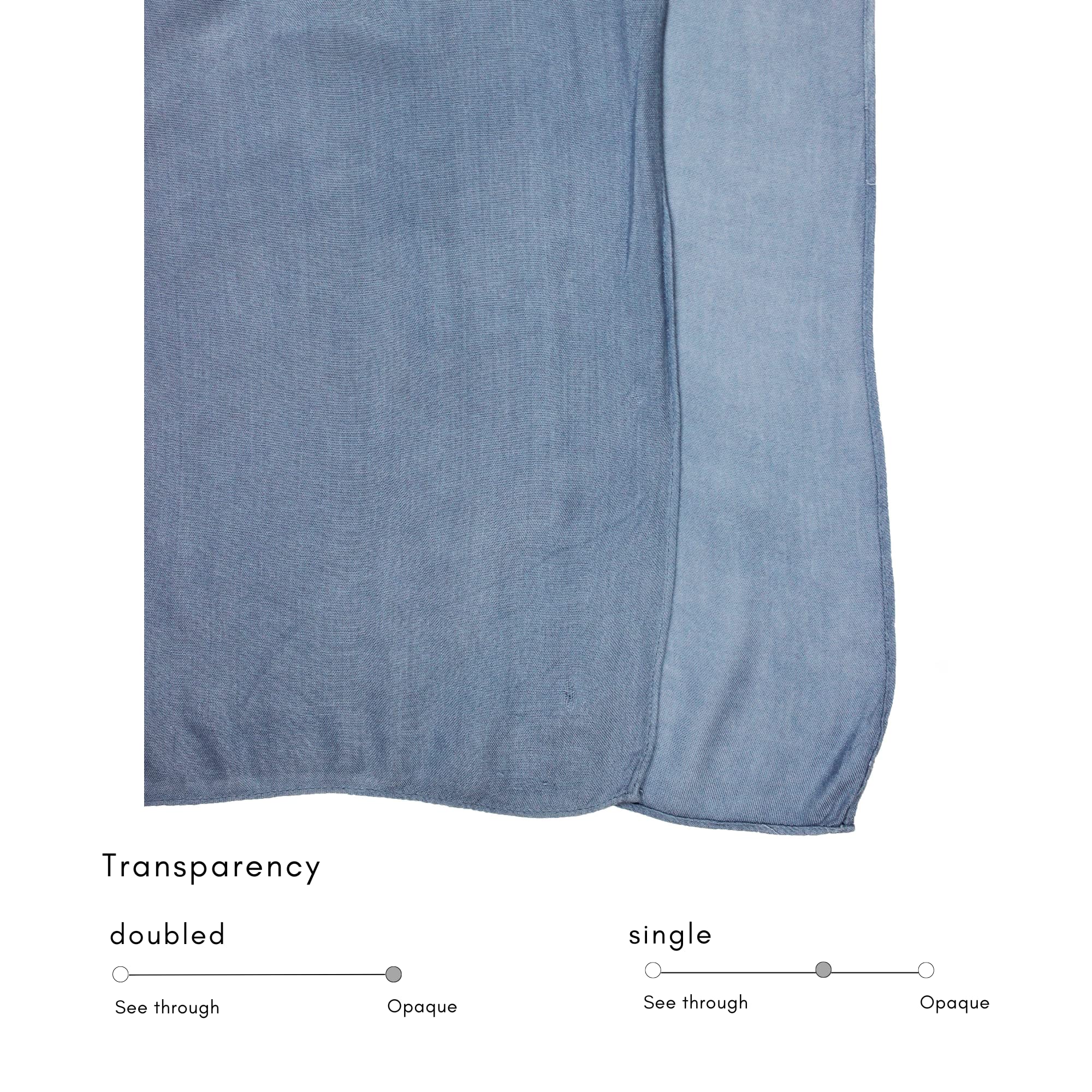 HEADED SOMEWEAR Modal - Plain Hijab (Slate Grey Modal - Plain Hijab)