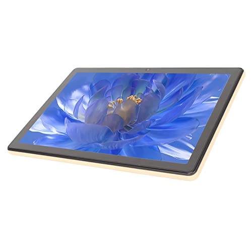 HEEPDD Tablet, Tablet PC 10.1 Inch 100-240V for Home Travel (Yellow)