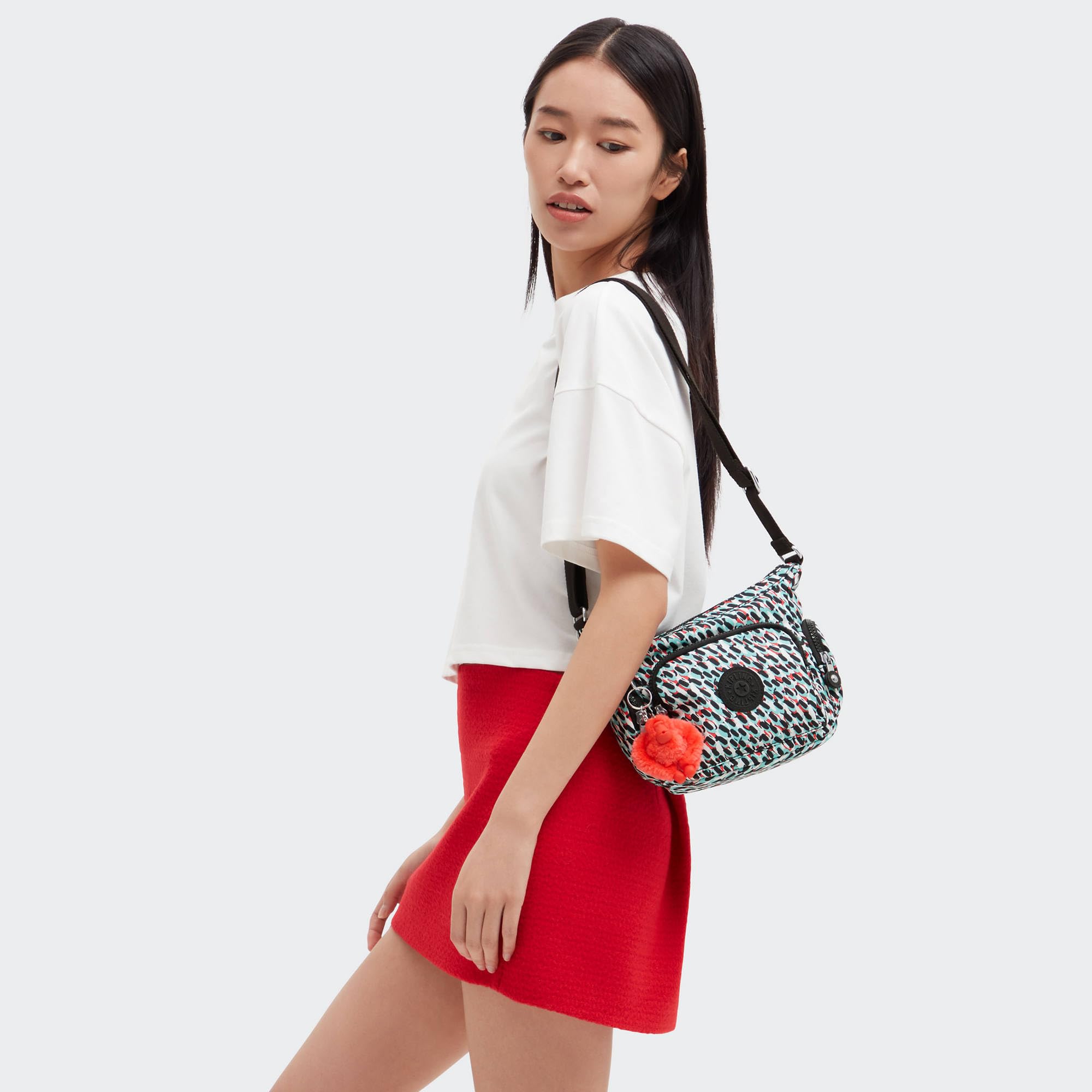 Kipling Gabbie Mini Crossbody Bag Nocturnal Grey