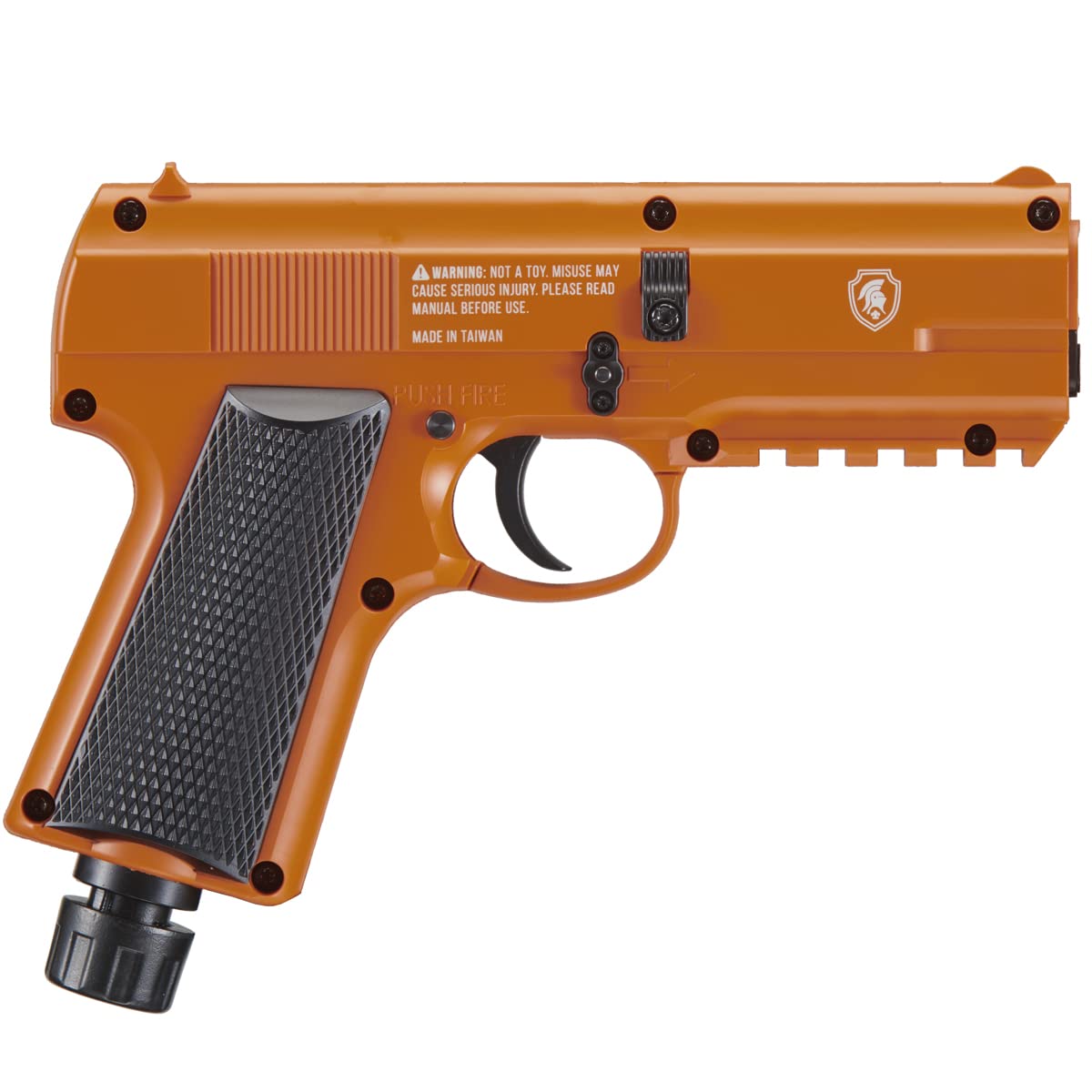 Lancer Self Defense Hornet 0.43 Cal Home Defense Launcher All in One Package-Less Lethal for Personal Defense (Color: Orange/Black)