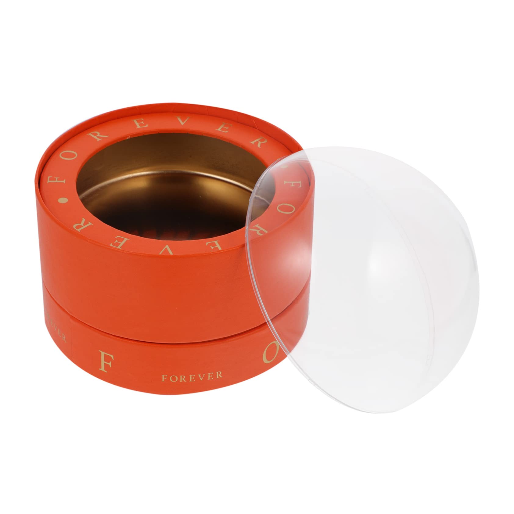 GARVALON Box packing box candy Wedding Chocolate Container holiday packing mini cupcake containers eternal flower Valentine cake plastic container Acrylic the time carrying case