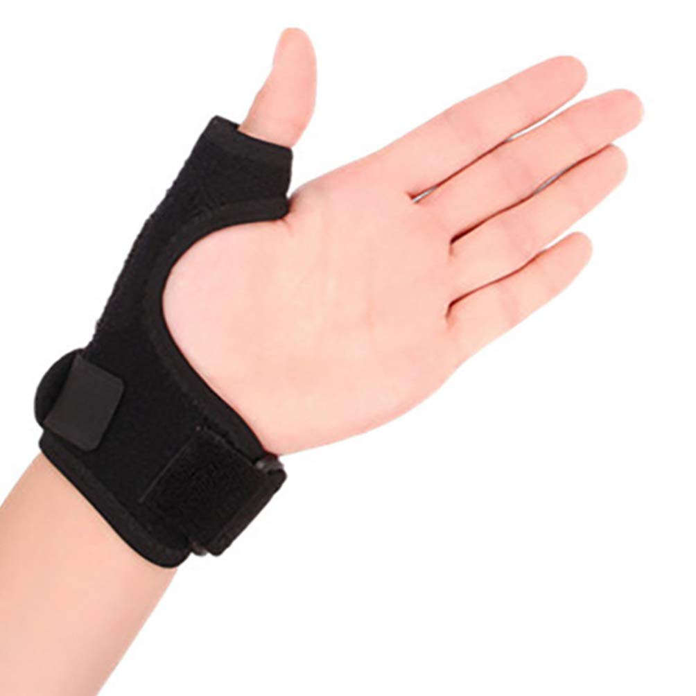 HEALLILY Thumb Splint Brace for ArthritisOor Soft Tissue Injuries (Black) Thumb Splints