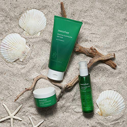 innisfree Aloe Vitalizing Sleeping Mask Overnight Face Treatment, 3.38 Fl Oz (Pack of 1)