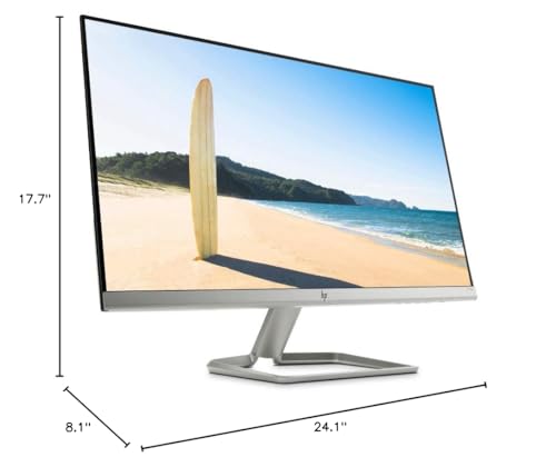 HP 27-Inch FHD Monitor with Built-in Audio (4TB31AA#ABA, White)