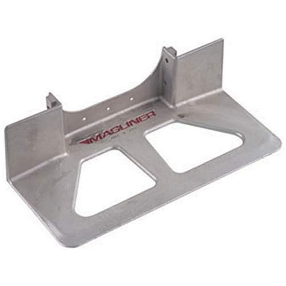 Magliner Aluminum Hand Truck with Curved Frame, 60" Handle, 500 lb Capacity + 18" x 7-1/2" Aluminum Nose Plate