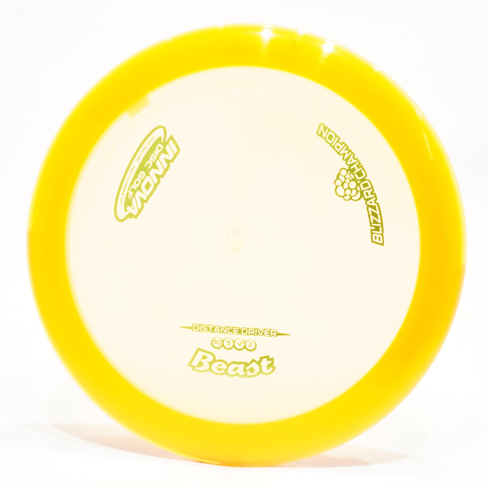 Innova Beast (Blizzard Champion) Lightweight Driver Golf Disc, Pick Weight/Color [Stamp & Exact Color May Vary] Orange 150-159 Grams