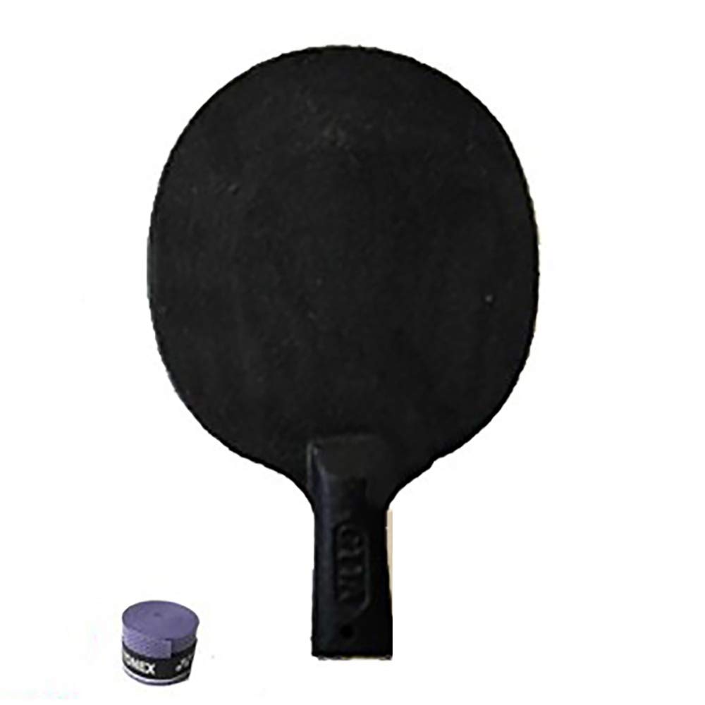 Hewen-Ping Pong Set Anti Slip Beginner Table Tennis Set Table Tennis Racket Ping Pong Bat Set with 1 Rackets and Hand Glue Table Tennis Bat (Color : A, Size : Short)