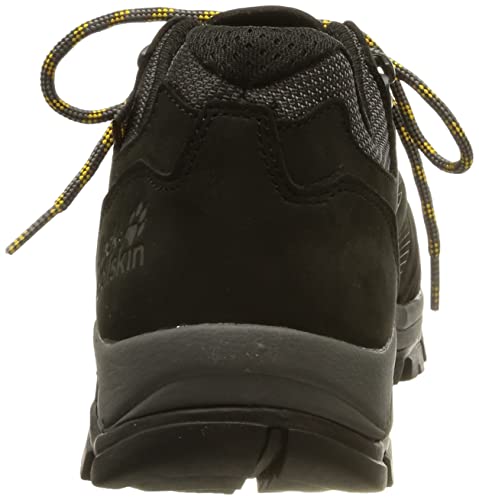 Jack Wolfskin Men's Rebellion Texapore Low M Hiking Shoe, Phantom/Burly Yell, 12