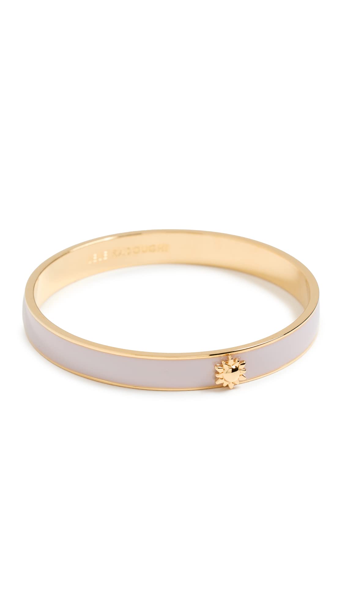 Lele Sadoughi Women's Sun Enamel Bangle, Lavender Haze, Purple, One Size