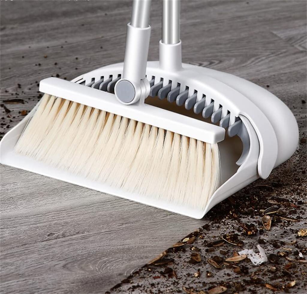 LYSLDH Broom And Dustpan Set Broom Household Broom And Dustpan Combination Sweeping And Cleaning Set (Color : E, Size : As the picture shows)