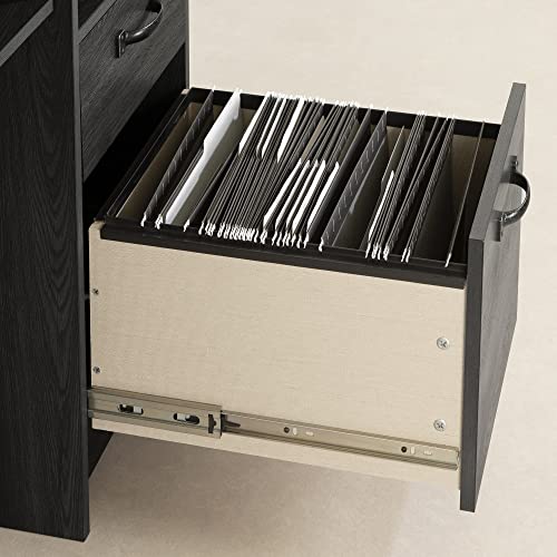 South Shore Tassio Desk, Medium, Gray Oak