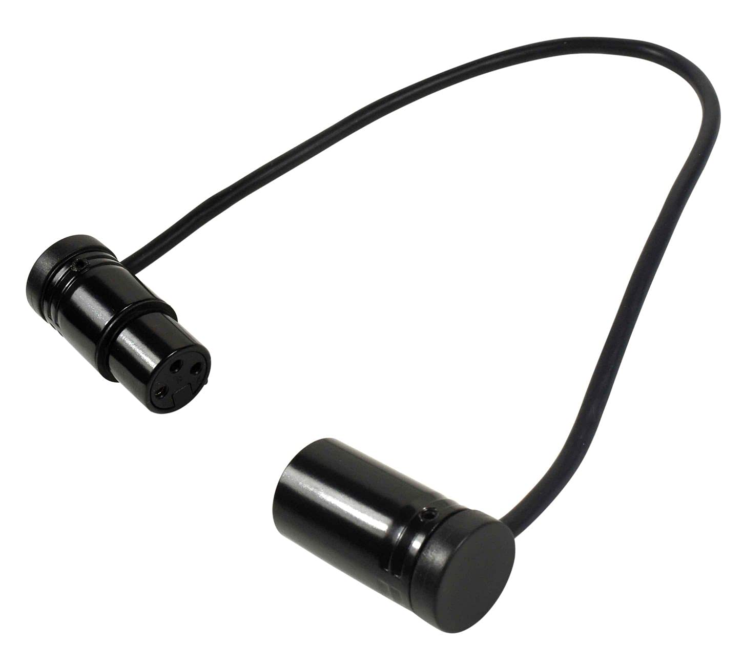 HQRP 2-Pack 3-Pin XLR Female to 3-Pin XLR Male Adjustable-Angle Low-Profile Cables Compatible with Sound Devices 302, 552, 633, 688, 788T Mixer/Recorder
