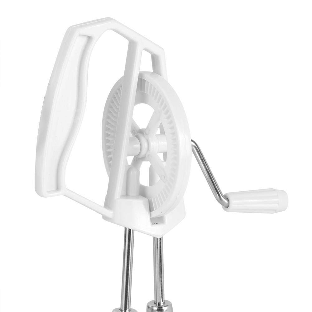 Manual Egg Blender - Stainless Steel Handheld Manual Egg Blender Mixer Beater Home Kitchen Cooking Tool