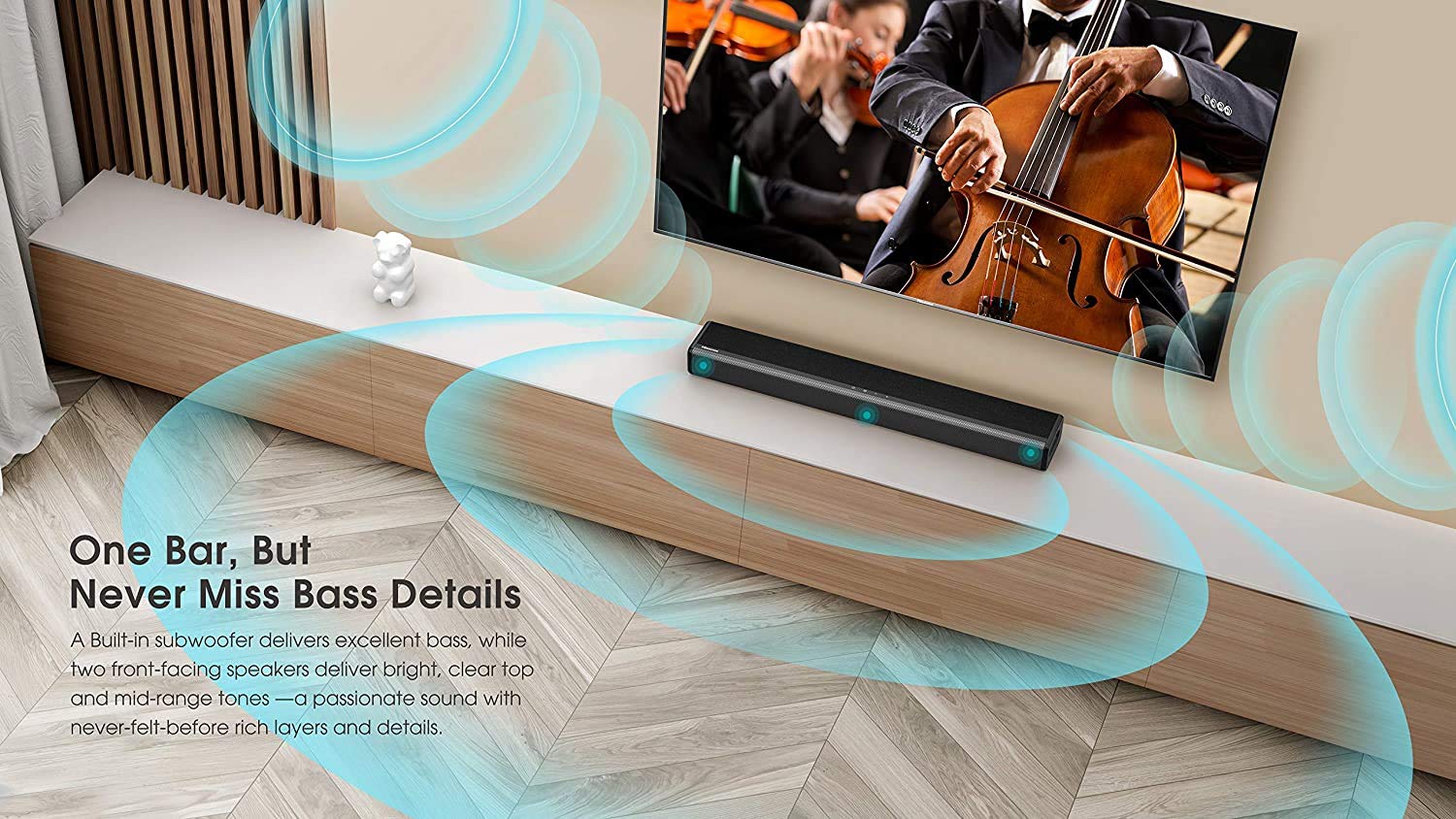 Hisense 43-Inch 43H5500G Full HD Smart Android TV with Voice Remote (2020 Model) and 2.1 Channel Sound Bar Home Theater System with Bluetooth (Model HS214)