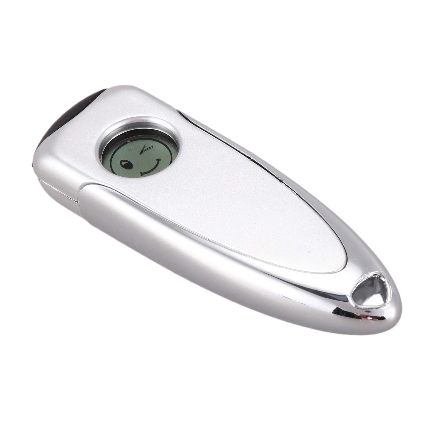 OWLEEN Silver Tone LCD Anti-Static Static Discharger with Metal Keyring