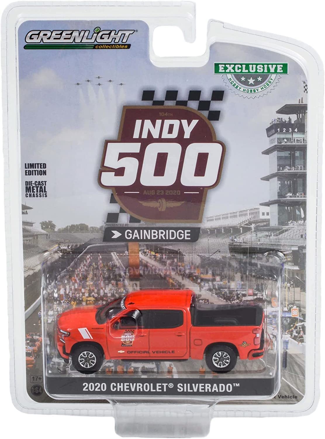 GreenLight 1:64 2020 Chevro&let Silverado - 104th Running of The Indianapolis 500 Official Truck 30259 [Shipping from Canada]
