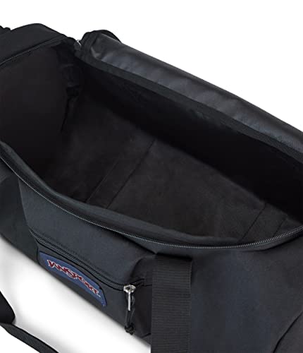 JanSport SuperBreak Away Duffel - Recycled Polyester Travel or Gym Bag, Durable Weekender with Front Utility Pocket & Side Grab Handles, 40L, Black