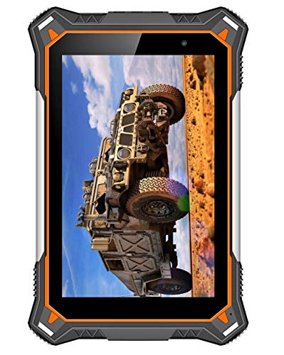 HiDON Factory Rugged Tablet PC NFC, 6G 128G Android 8 inch IPS FHD Sunlight readable IP68 Industrial Computer Drop Proof dust Proof Water Proof