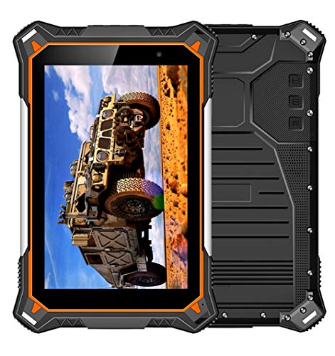 HiDON Factory Rugged Tablet PC NFC, 6G 128G Android 8 inch IPS FHD Sunlight readable IP68 Industrial Computer Drop Proof dust Proof Water Proof