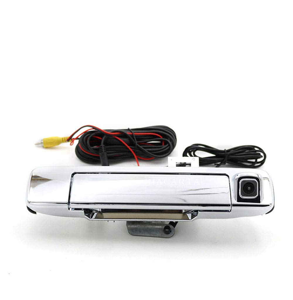 HD Car Tail Trunk Handle Rear Color Parking Backup Camera Night Vision Reversing System Parking Aid for Isuzu D-MAX 2012-2014 (NO.IS7232(240mm))