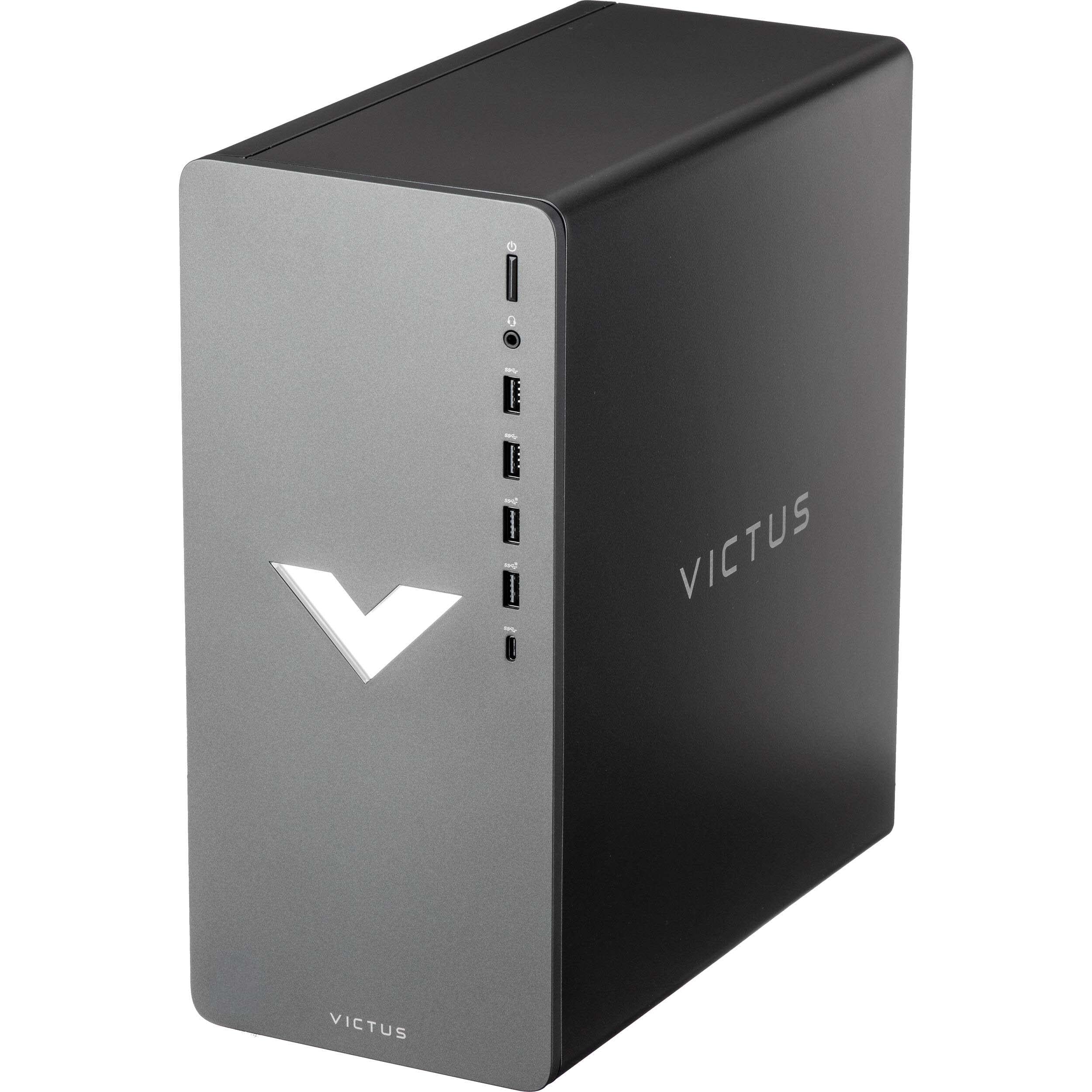 HP Victus 15L Gaming Desktop Computer - 12th Gen Intel Core i7-12700 up to 4.9 GHz Processor, 32GB RAM, 1TB NVMe SSD + 1TB HDD, GeForce RTX 3050 8GB Graphics, Wi-Fi 6 + Bluetooth, Windows 11 Pro