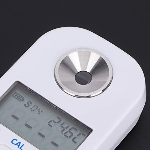 Portable Digital Honey Refractometer 0-90% Handheld Pocket Sugar Concentration Meter for Honey Testing