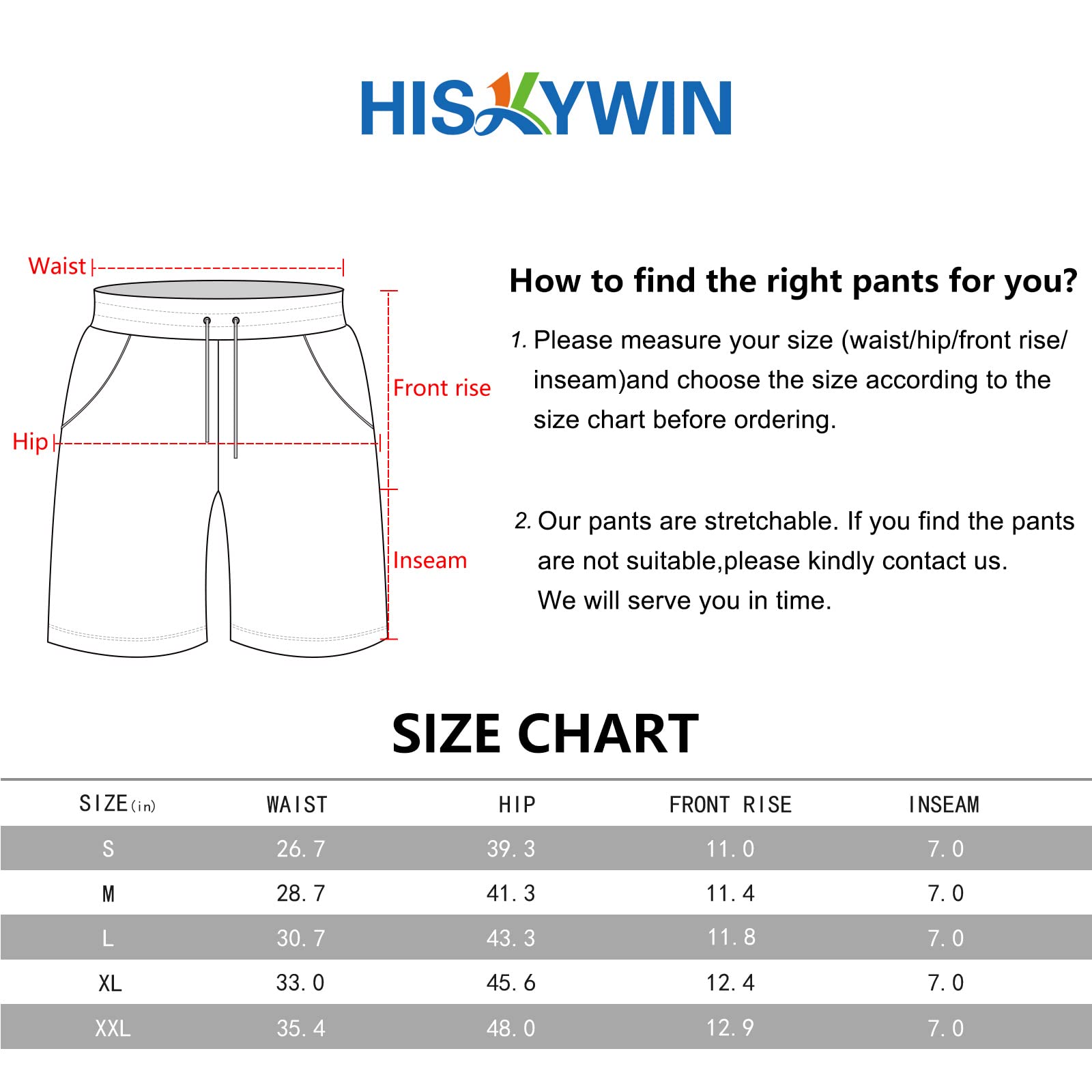 HISKYWIN 5"/ 7" Inseam Length Women's Active Lounge Bermuda Shorts Yoga Jogger Shorts Zip Pockets F18016-Black-L