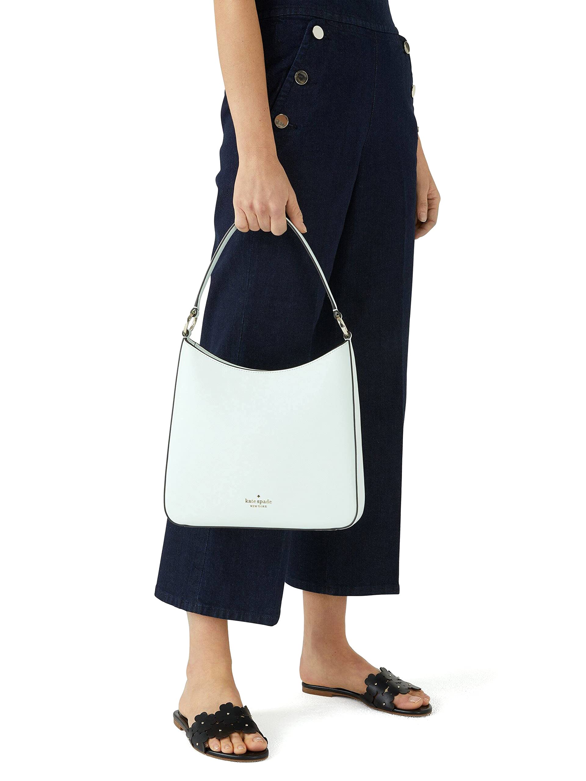 Kate Spade Perry Shoulder Bag Saffiano Leather Crossbody Bag Purse Handbag (Lime Sherbert)