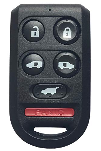 Horande Replacement Keyless Entry Key Fob Cover Case fit for 2006 2007 2008 2010 Honda Odyssey Key Fob Shell (6 Buttons)