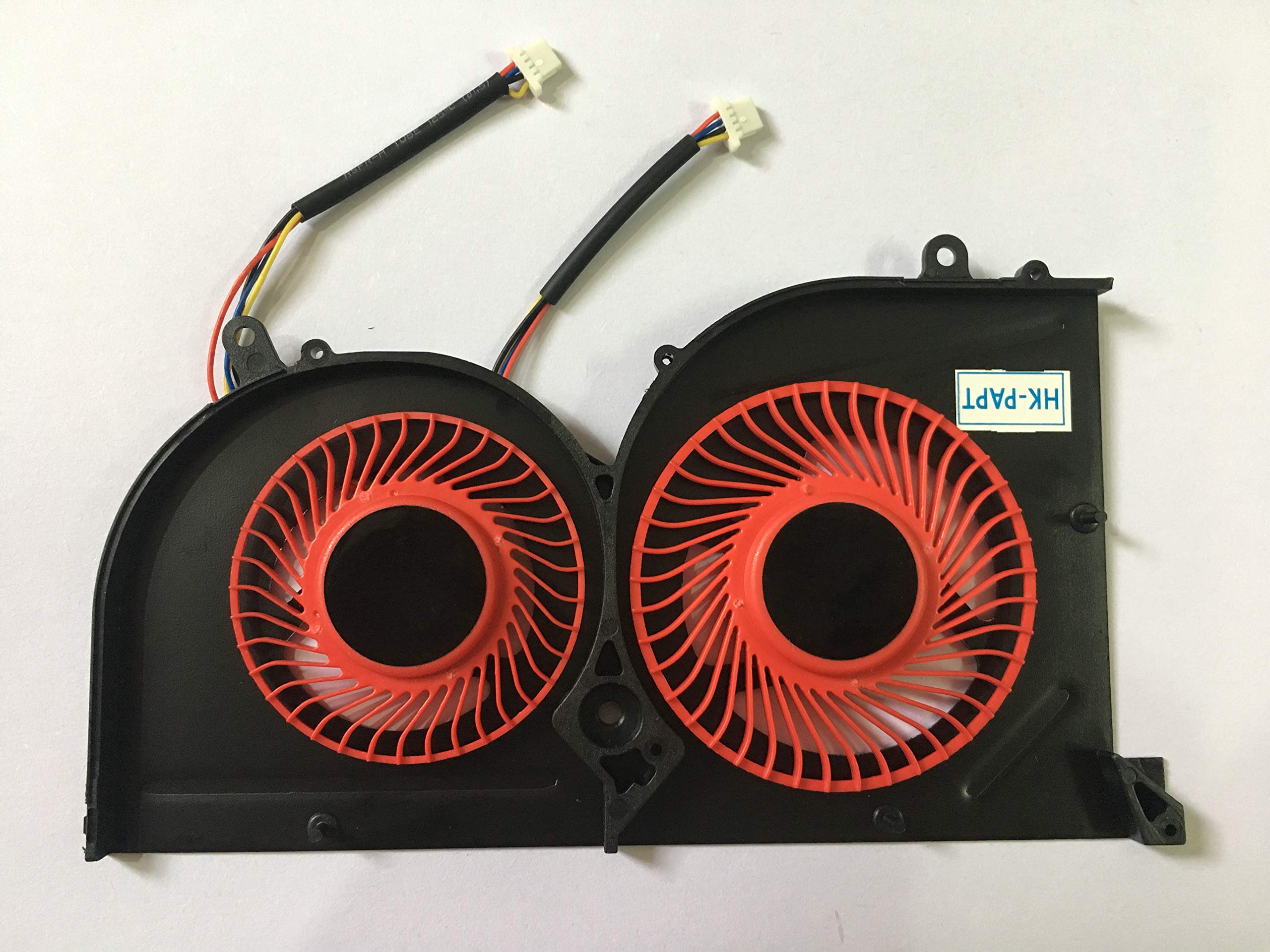 HK-part Fan Replacement for MSI GS63VR Series GS63VR 6RF GS63VR 7RF GS63VR Stealth Pro MS-16K2 MS-17B1 BS5005HS-U2L1 BS5005HS-U2F1 Gpu CPU Cooling Fan