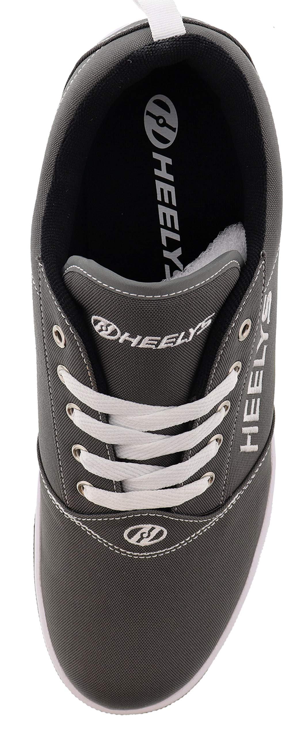 Heelys Footwear Wheeled Heel Shoe, Charcoal, 3 US Unisex Big Kid
