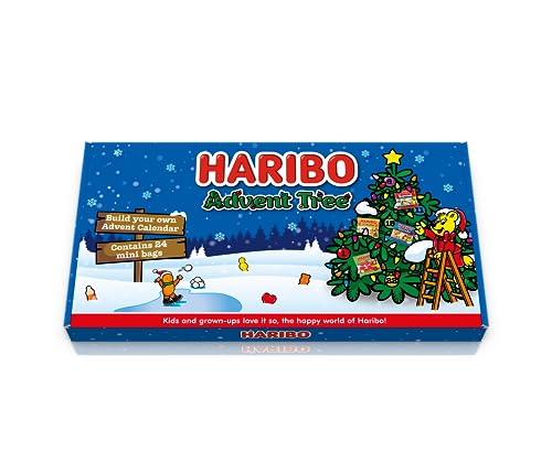 HARIBO Advent Tree Sweets Christmas Advent Calendar 384g